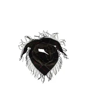 Barbour Kirklees Tartan Triangular Scarf No