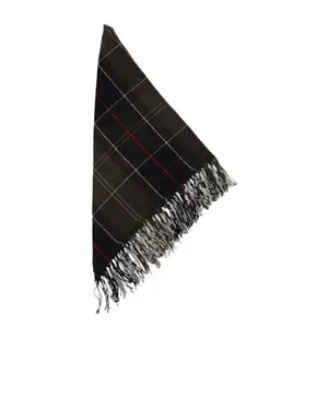 Barbour Kirklees Tartan Triangular Scarf - No