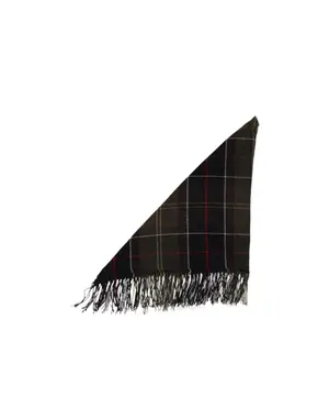 Barbour Kirklees Tartan Triangular Scarf - No
