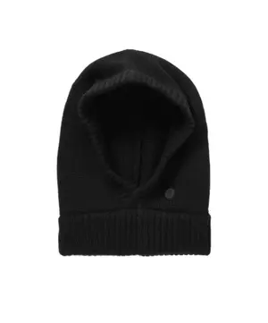 Bogner Wool Cashmere Blend Hood With Appliqu - Black