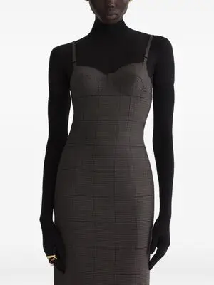 MUGLER Midi Lingerie Dress