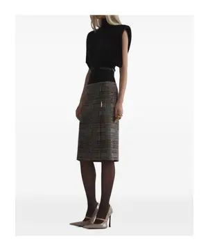 MUGLER Jersey Frame Top