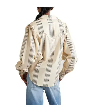 Johanna Ortiz Printed Cotton-poplin Shirt