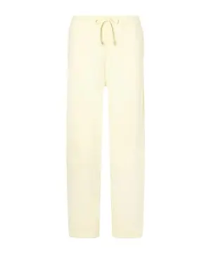 THE ELDER STATESMAN Cotton-jersey Sweatpants - Yellow