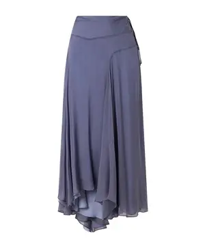 KALLMEYER Alyse Silk-chiffon Midi Skirt - No