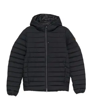 SAVE THE DUCK Quilted Long-sleeve Jacket - Black