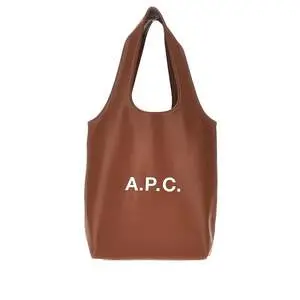 A.p.c. Ninon Small' Faux Leather Tote Bag - Brown