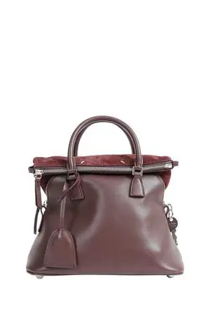 MAISON MARGIELA 5ac Soft Mini Top Handle Bag - Red