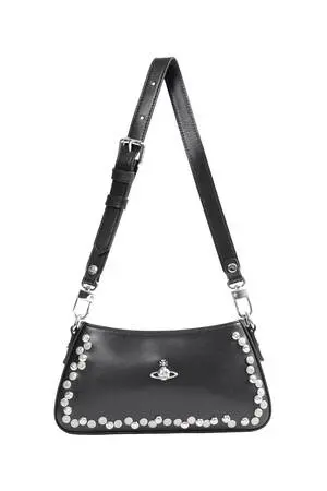 VIVIENNE WESTWOOD Tasha Shoulder Phone Bag - Black