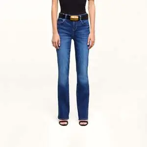 L'Agence Petite Selma Bootcut Jeans - Multicolor