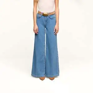 L'Agence Petite Quincy Wide-leg Jean