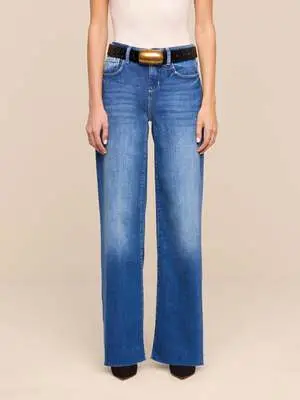 L'Agence Petite Scottie Wide-leg Jean