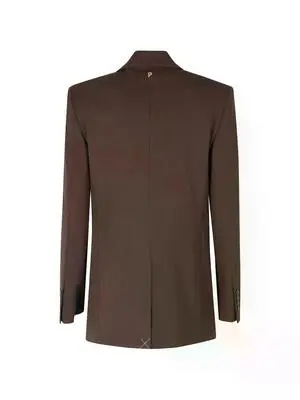 DONDUP Double-breasted Peak-lapel Blazer