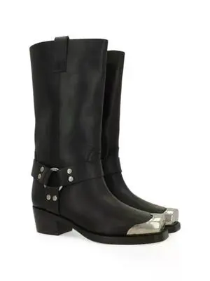 Paris Texas Roxy Leather Boots