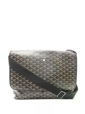 Goyard Goyardine Monogram Shoulder Bag - Black