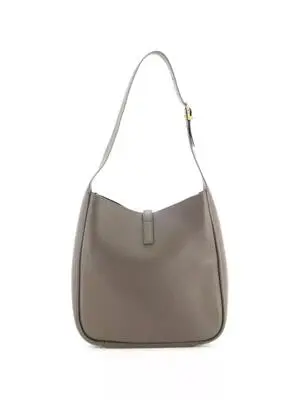 Saint Laurent Le 5 A 7 Supple Leather Small Hobo Bag - Green