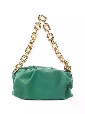 Bottega Veneta The Chain Pouch Shoulder Bag - Green