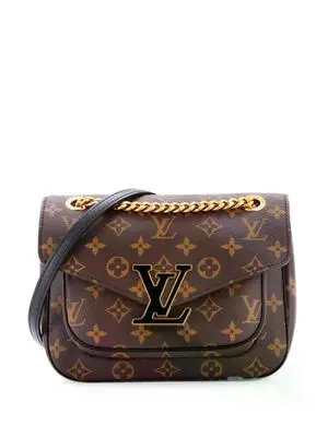 LOUIS VUITTON Passy Handbag Monogram Canvas Crossbody Bag - Brown