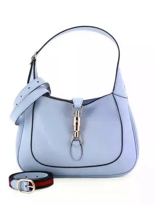 Gucci Jackie 1961 Leather Small Hobo Bag - Blue