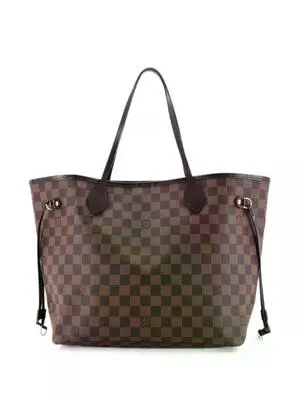 LOUIS VUITTON Neverfull Nm Damier Mm Tote Bag - Brown