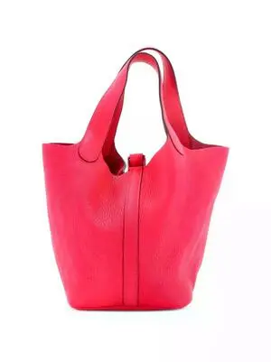 Hermès Clemence Pm Bucket Bag - Pink