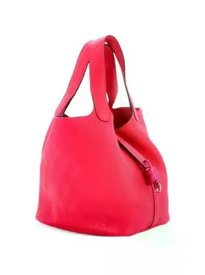 Hermès Clemence Pm Bucket Bag - Pink
