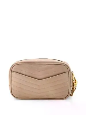 Saint Laurent Matelassé Chevron Leather Mini Camera Bag