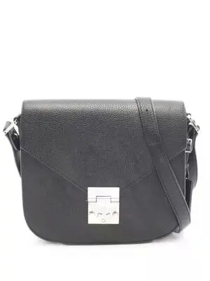 Mcm Patricia Leather Shoulder Bag