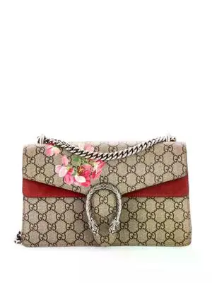 Gucci Dionysus Blooms Print Gg Coated Canvas Small Shoulder Bag