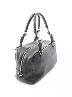 Prada 2000s Vitello Daino Handbag - Black