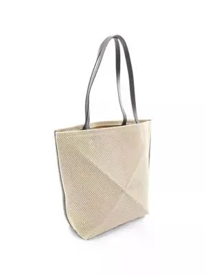 Loewe 2010s Puzzle Fold Tote Bag - Neutrals