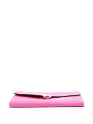 Hermès Cinhetic Chevre Mysore Clutch Bag - Pink