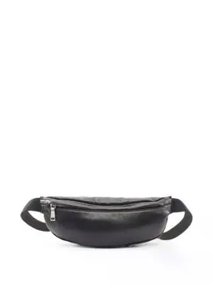 Prada 2010s Enamelled Triangle-logo Belt Bag