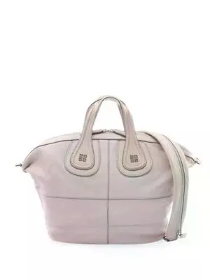 Givenchy 2000s Nightingale Leather Handbag - Grey