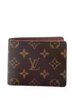LOUIS VUITTON Multiple Wallet Monogram Canvas Small Wallets - Brown