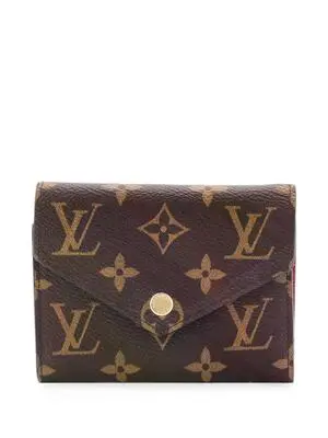 LOUIS VUITTON Victorine Wallet Monogram Canvas Small Wallets - Brown