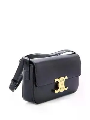 Celine Triomphe East-west Smooth Calfskin Shoulder Bag