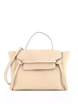 CELINE Celine Belt Bag Textured Leather Mini Shoulder Bag
