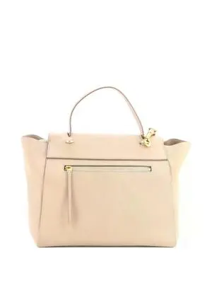 Celine Belt Bag Textured Leather Mini Shoulder Bag - Neutrals