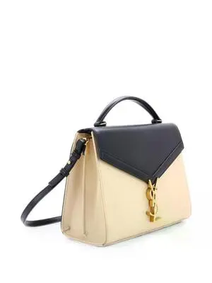 Saint Laurent Cassandra Top Handle Bag Leather Medium Satchel
