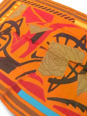 Hermès 2010s Puzzle Scarf