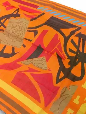 Hermès 2010s Puzzle Scarf