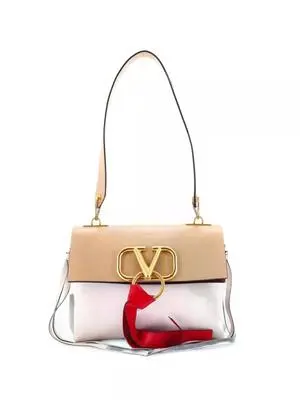 Valentino Garavani Vring Leather Small Shoulder Bag