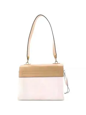 Valentino Garavani Valentino Garavani Vring Leather Small Shoulder Bag Neutrals