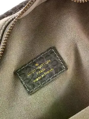 LOUIS VUITTON Monogram Denim Satchel - Grey