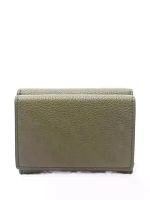 Gucci 2010s Logo Trifold Wallet - Green