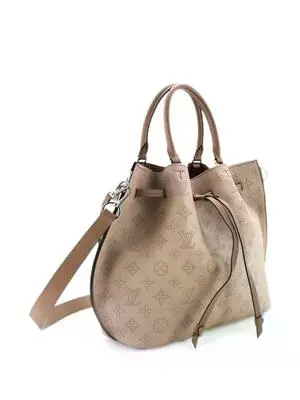 LOUIS VUITTON Mahina Leather Girolata Tote Bag