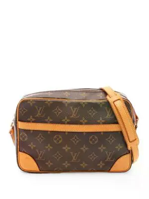 LOUIS VUITTON 2005 27 Trocadero Monogram Shoulder Bag - Brown