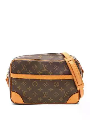 LOUIS VUITTON 2005 27 Trocadero Monogram Shoulder Bag - Brown