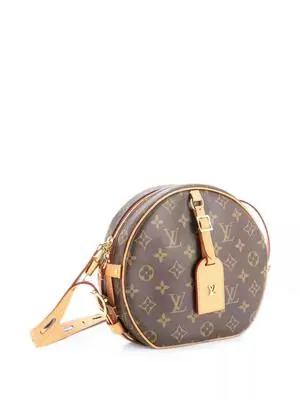 LOUIS VUITTON Boite Chapeau Souple Monogram Canvas Mm Shoulder Bag - Brown